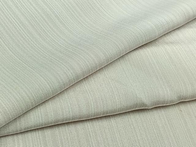 平和屋着物▽上質な小紋　単衣　縞　正絹　逸品　AAAY8304jh