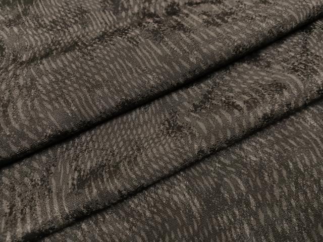 平和屋着物●上質な小紋　霞文　正絹　逸品　AAAY8664ph