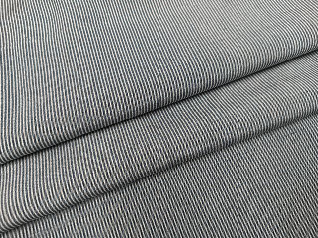 平和屋着物●江戸小紋　万筋　青×白　正絹　逸品　AAAY8673ph