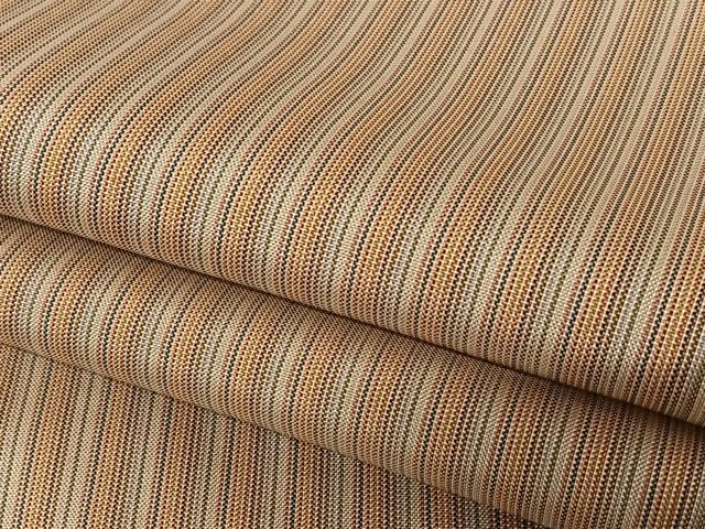 平和屋着物●上質な紬　縞　正絹　逸品　AAAZ0047zg