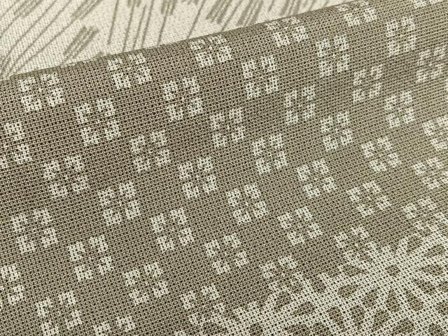 平和屋着物○本塩沢 やまだ織 百柄 正絹 逸品 AAAZ0192zg