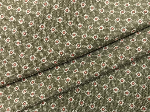 平和屋着物●上質な小紋　小花文　正絹　逸品　AAAZ0562ph