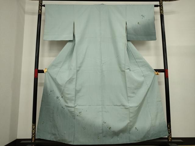 平和屋着物○上質な紬 舞花文 暈し染め 鈴乃屋扱い 正絹 逸品