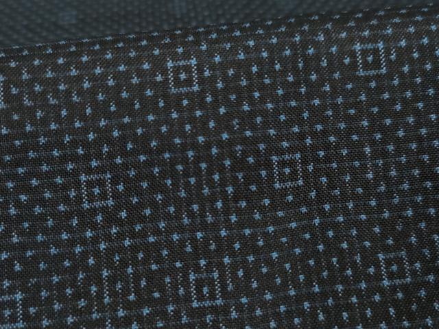 平和屋着物○本場大島紬 一元絣 地紙文 正絹 逸品 AAAZ0652ck