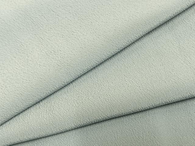 平和屋着物▽色無地　単衣　白藍色　洗える着物　AAAZ1459fy