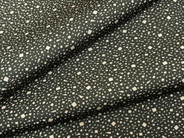 平和屋着物▽上質な小紋　単衣　散らし文　正絹　逸品　AAAZ1478fy