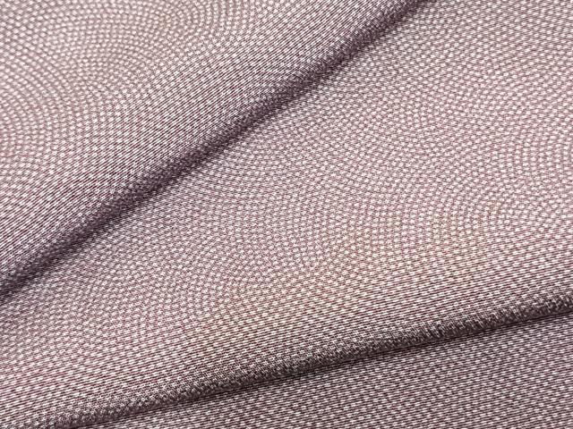 平和屋着物▽江戸小紋　単衣　鮫小紋柄　正絹　逸品　AAAZ1559fy