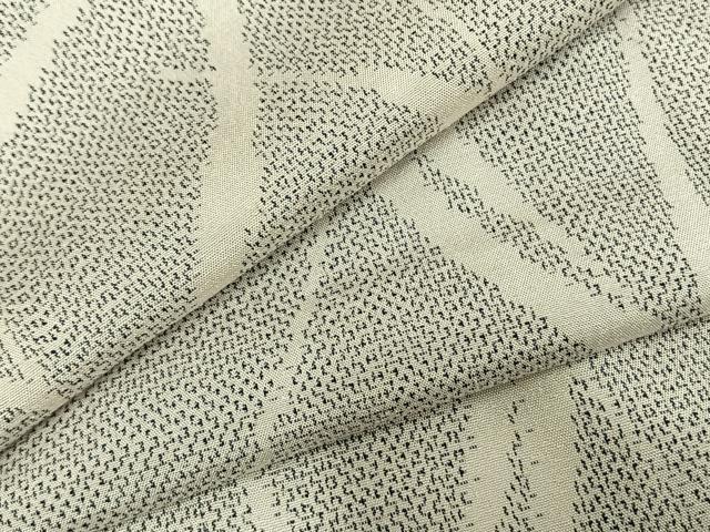 平和屋着物▽本場大島紬　薩摩結城　単衣　草葉文　正絹　逸品　AAAZ1654fy
