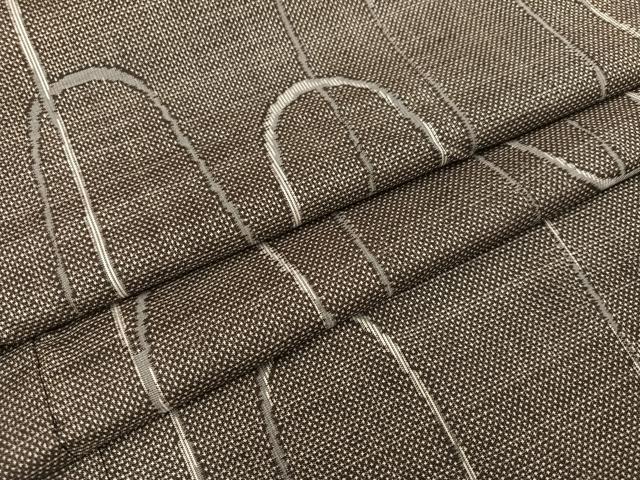 平和屋着物●本場大島紬　一元7マルキ　総絣　波文　正絹　逸品　AAAZ1784ph