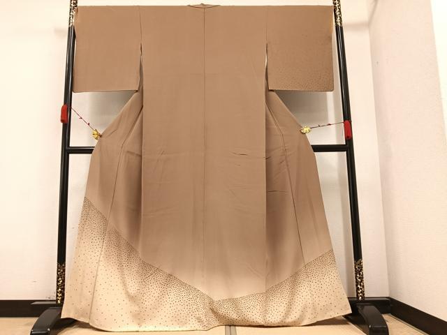 平和屋着物●色留訪問着　霞文　暈し染め　金彩　やまと誂製　正絹　逸品　AAAZ1800ph