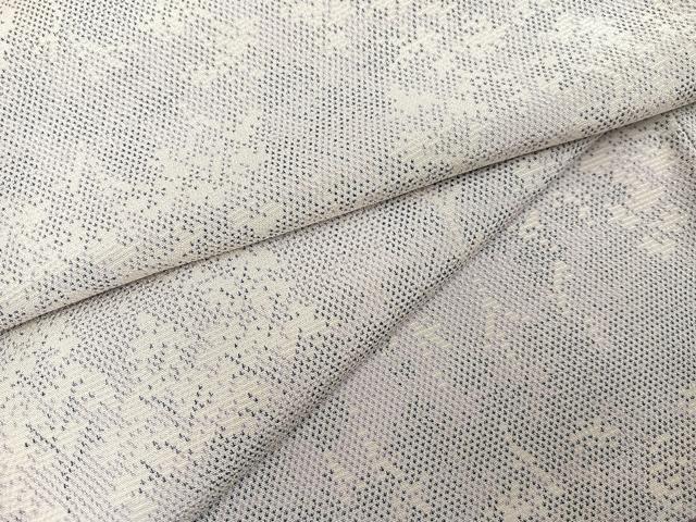 平和屋着物●本塩沢　樹林文　正絹　逸品　AAAZ1823ph