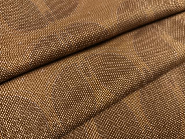 平和屋着物●本場大島紬　一元絣　花尽くし　正絹　逸品　AAAZ1964ph