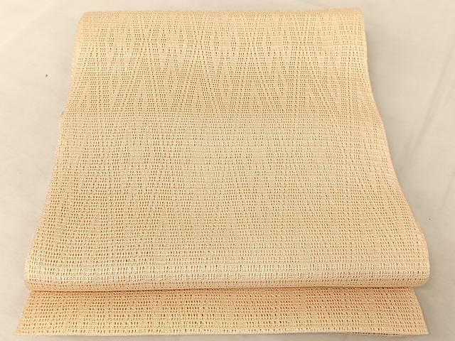 平和屋着物＊夏物　人間国宝　俵屋17代目・喜多川平朗　羅　有職織物　八寸名古屋帯　人色　正絹　逸品　AAAZ3096np