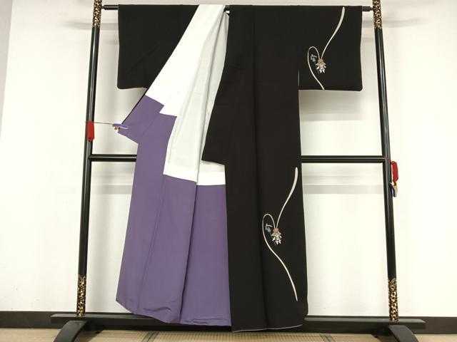 平和屋着物○世界的人形師 辻村寿三郎 ジュサブロー 訪問着 うさぎ 兎