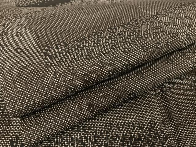 平和屋着物●本場大島紬　カタス7マルキ　横段文　正絹　逸品　AAAZ3203np