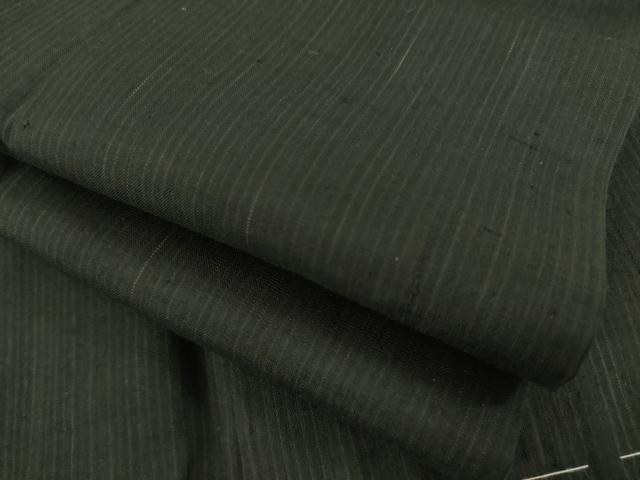 平和屋着物●男性　紬　縞　正絹　逸品　AAAZ3800ck