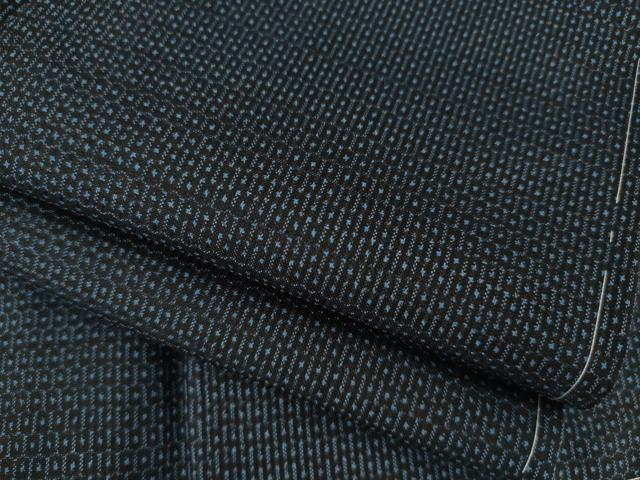 平和屋着物●男性　本場大島紬　100亀甲　総詰め　正絹　逸品　AAAZ4812ck