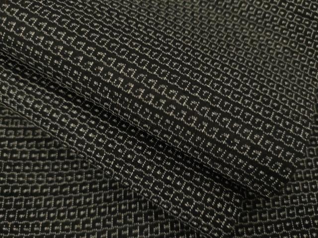 平和屋着物●男性　100亀甲　総詰め　正絹　逸品　AAAZ4821ck