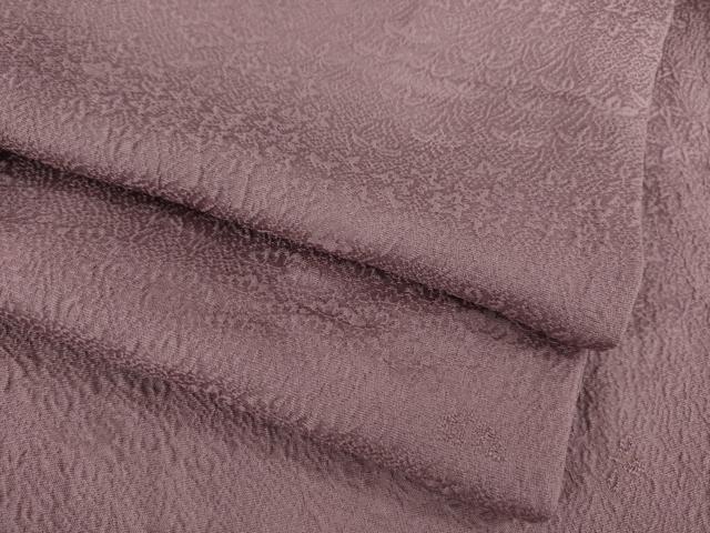 平和屋着物●上質な色無地　梅鼠色　さが美扱い　正絹　逸品　AAAZ4996ck