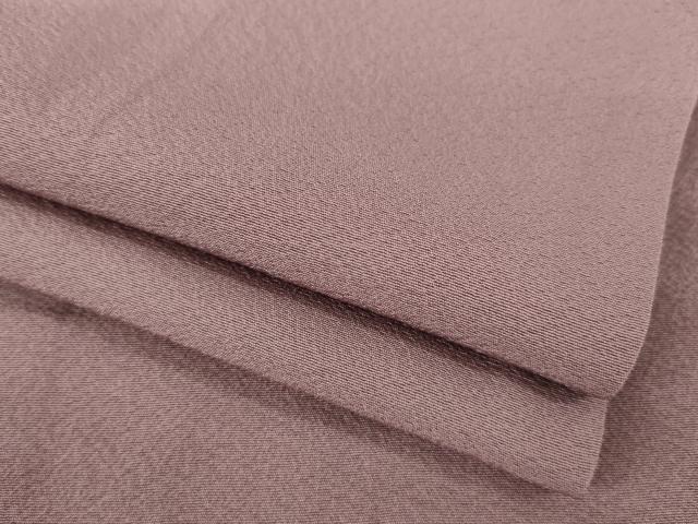 平和屋着物●上質な色無地　薄柿色　正絹　逸品　AAAZ5010ck