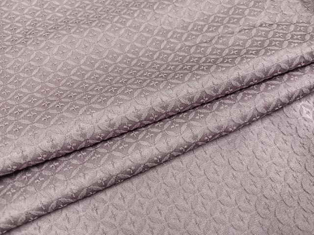 平和屋着物●上質な色無地　七宝地紋　浅紫色　正絹　逸品　未使用　AAAZ5081ph