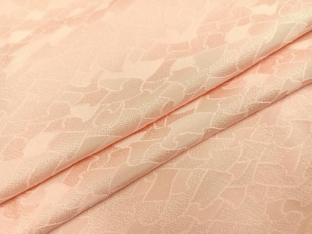 平和屋着物●上質な色無地　紋意匠　虹色　正絹　逸品　未使用　AAAZ5110ph