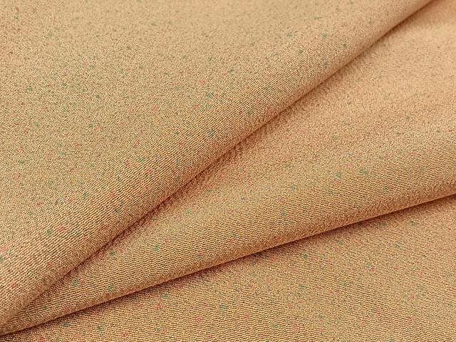 平和屋着物▽上質な小紋　単衣　作家物　霞文　正絹　逸品　未使用　AAAZ5691jh