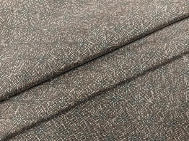 平和屋着物●江戸小紋　麻の葉小紋柄　正絹　逸品　未使用　AAAZ6846ph