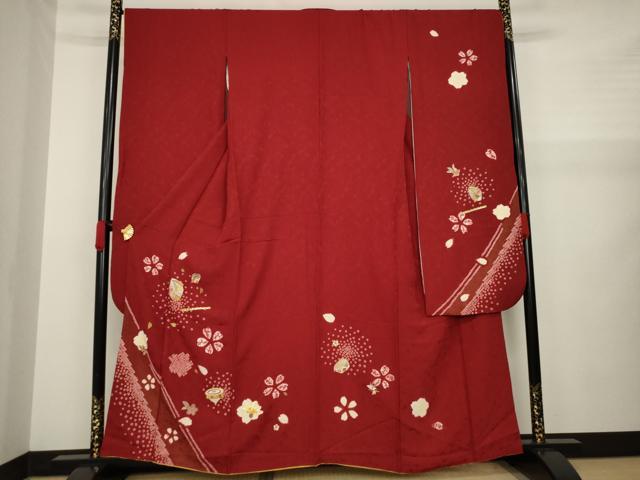 平和屋着物●豪華振袖　刺繍　駒　ぽっくり下駄　金糸　鈴乃屋扱い　正絹　逸品　AAAZ7204ck