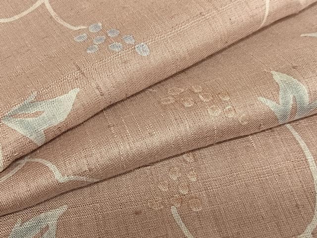 平和屋着物●上質な紬　カンボク　正絹　逸品　未使用　AAAZ7500zg