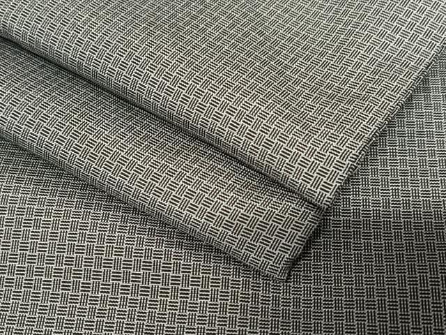 平和屋着物●男性　本場大島紬　網代文様　正絹　逸品　AAAZ7504zg