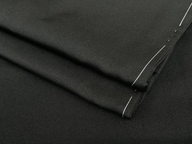 平和屋着物●男性　黒紋付　正絹　逸品　AAAZ7588zg