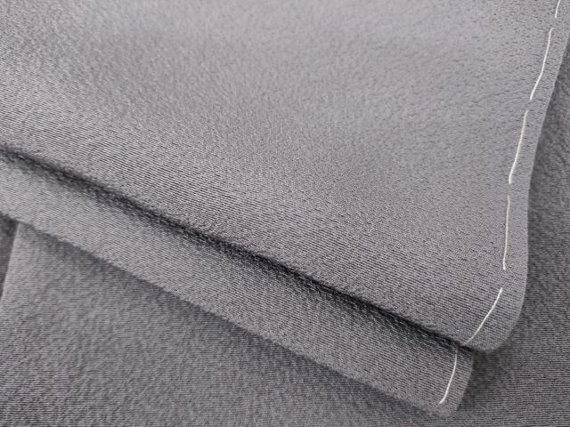 平和屋着物●上質な色無地　葡萄鼠色　鈴乃屋扱い　正絹　逸品　未使用　AAAZ8932ck