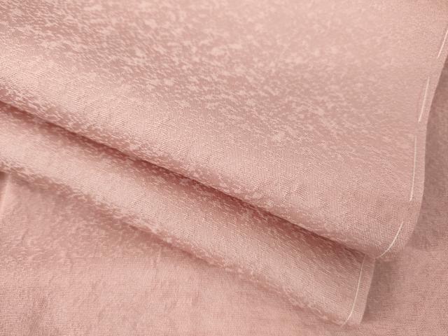 平和屋着物●上質な色無地　珊瑚色　やまと誂製　正絹　逸品　AAAZ8936ck