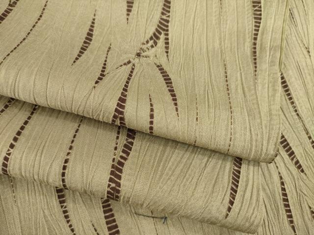 平和屋着物●上質な小紋　竜巻絞り　やまと金ラベル　正絹　逸品　AAAZ8957ck