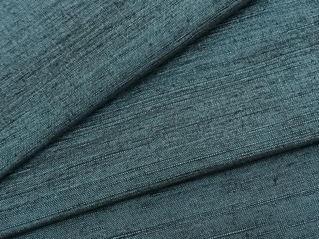 平和屋着物▽上質な紬　単衣　霞文　正絹　逸品　AAAZ9194fy