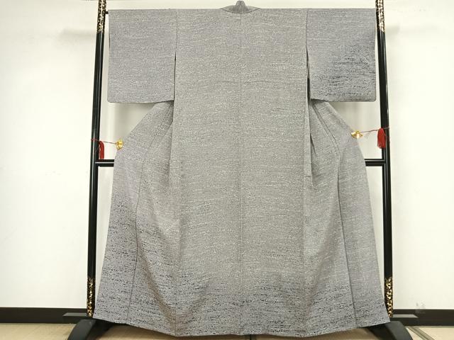 平和屋着物▽訪問着　単衣　霞文　正絹　逸品　AAAZ9288fy