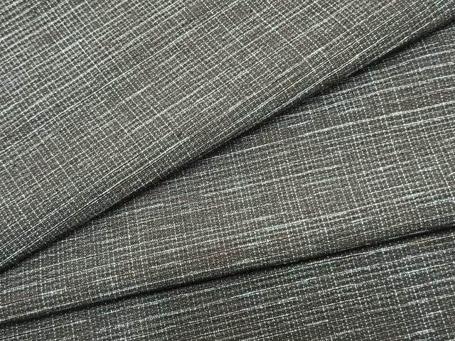 平和屋着物▽男性　紬　単衣　縞　正絹　逸品　AAAZ9347fy