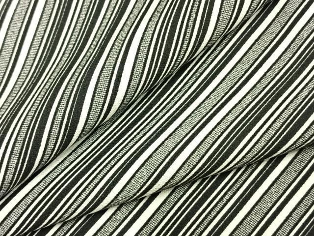 平和屋着物▽小紋　単衣　斜縞　洗える着物　AAAZ9458fy