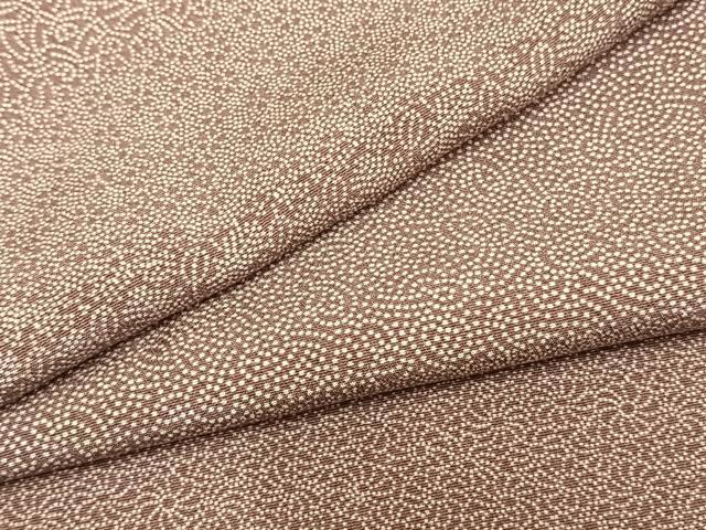 平和屋着物▽江戸小紋　単衣　横段草花文　正絹　逸品　AAAZ9573fy