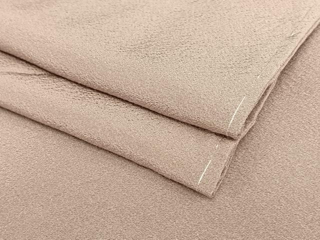 平和屋着物●上質な色無地　浅蘇芳色　正絹　逸品　AABA0088zg