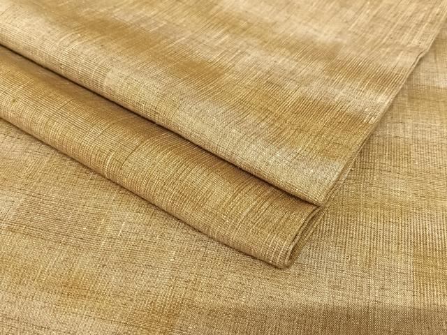 平和屋着物●上質な紬　霞文　正絹　逸品　AABA0302zg