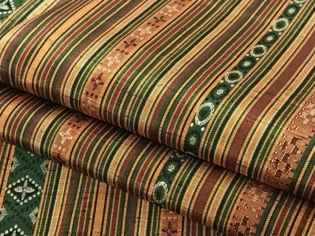 平和屋着物●上質な紬　間道　正絹　逸品　AABA0309zg