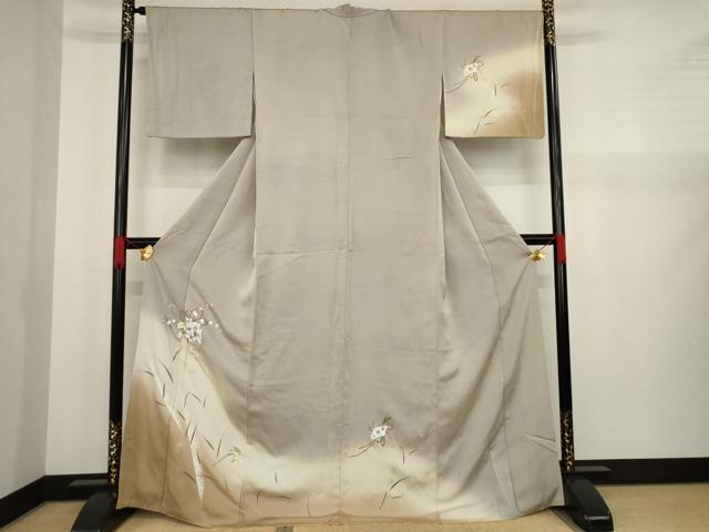 平和屋着物●訪問着　花簪文　暈し染め　金彩　正絹　逸品　AABA1347ck