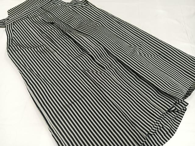 平和屋着物●男性　馬乗り袴　縞　洗える着物　AABA2750ph