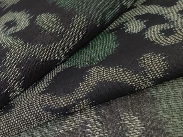 平和屋着物＊夏物　紗紬　花唐草文　正絹　逸品　AABA2830jd