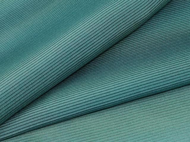 平和屋着物＊夏物　小紋　絽　霞文　正絹　逸品　AABA2831jd