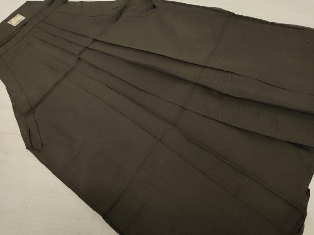 平和屋着物●男性　馬乗り袴　縞　正絹　逸品　AABA3286ck