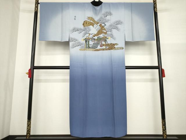 平和屋着物○男性 本場村山大島紬 アンサンブル 長襦袢(袷)セット 亀甲