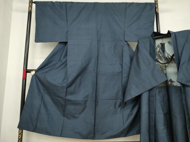 平和屋着物●男性　本場大島紬　アンサンブル　100亀甲　総詰め　正絹　逸品　AABA3304ck